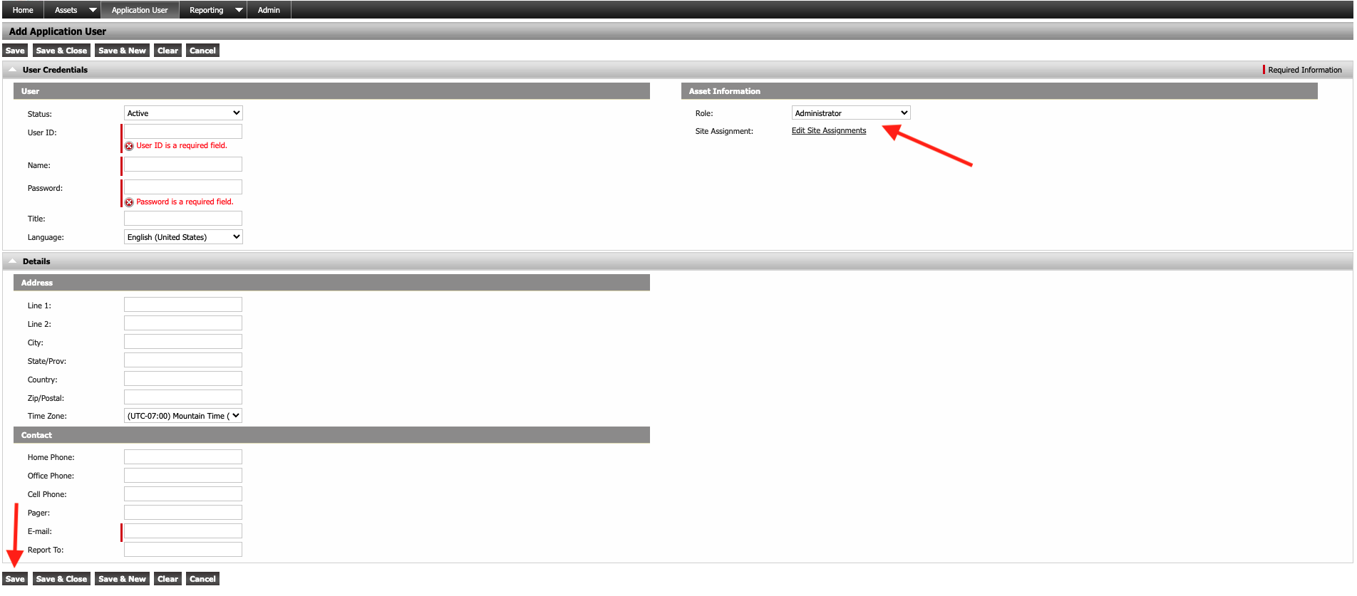 Add A New User AssetGuard Pro Add A New User AssetGuard Pro